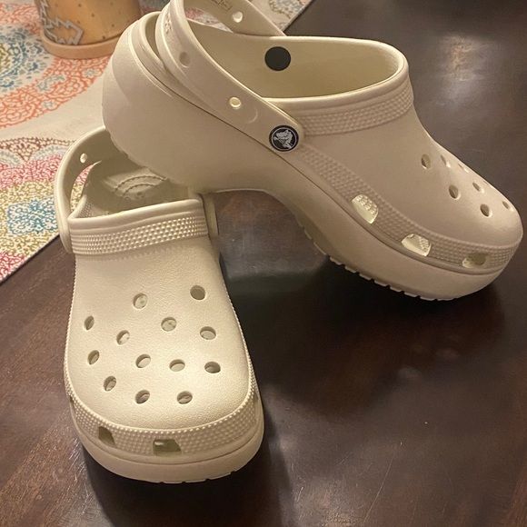 CROCS | Shoes | Crocs Offwhite Classic Clogs | Poshmark